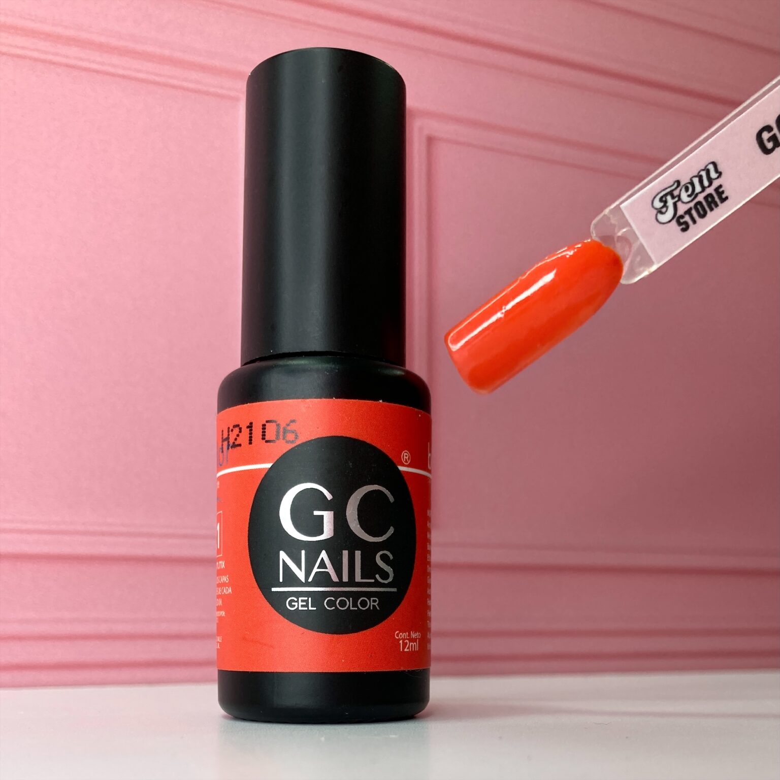 GC Nails - Gel #21 Naranja - FemStore