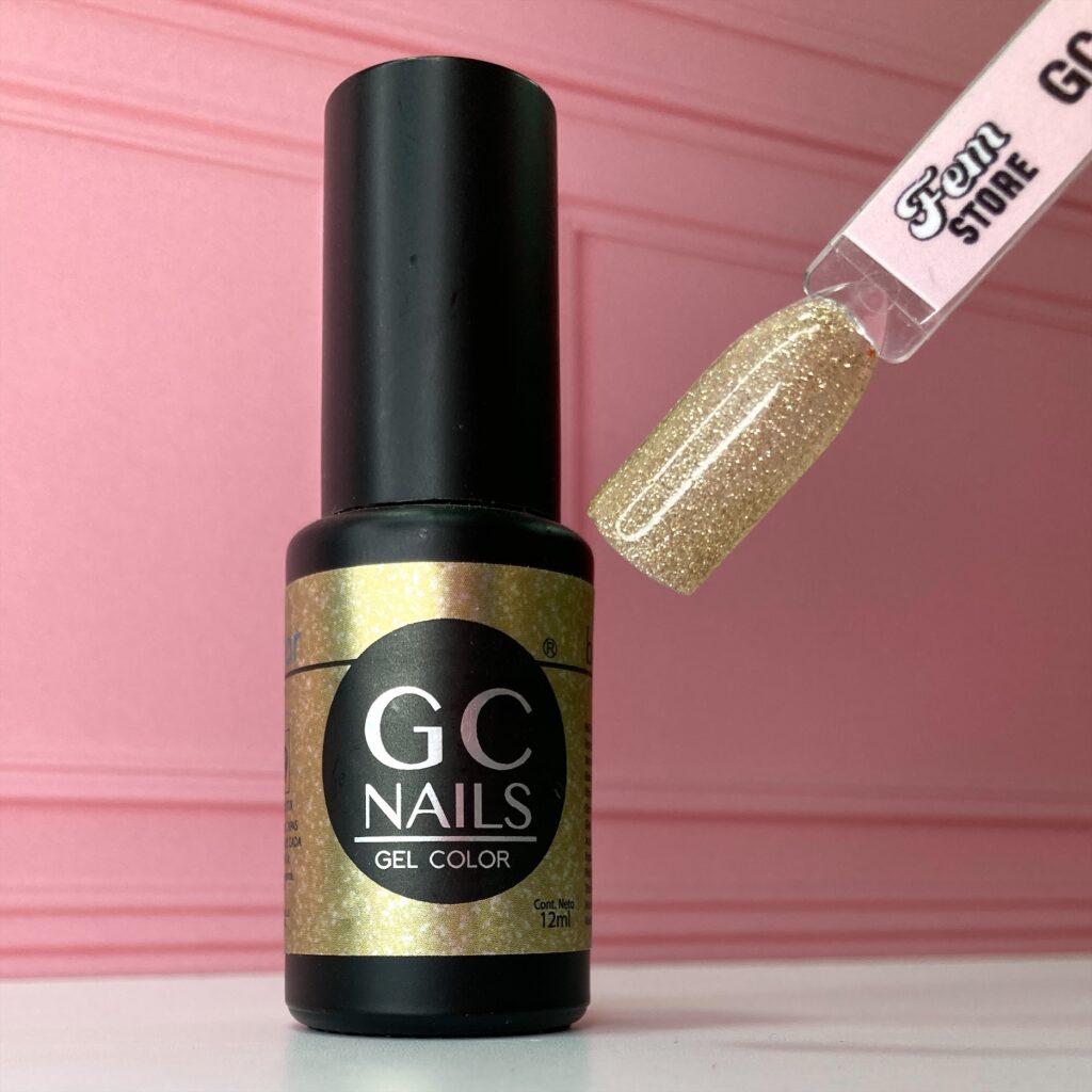 GC Nails - Gel #99 Oro Glitter - FemStore