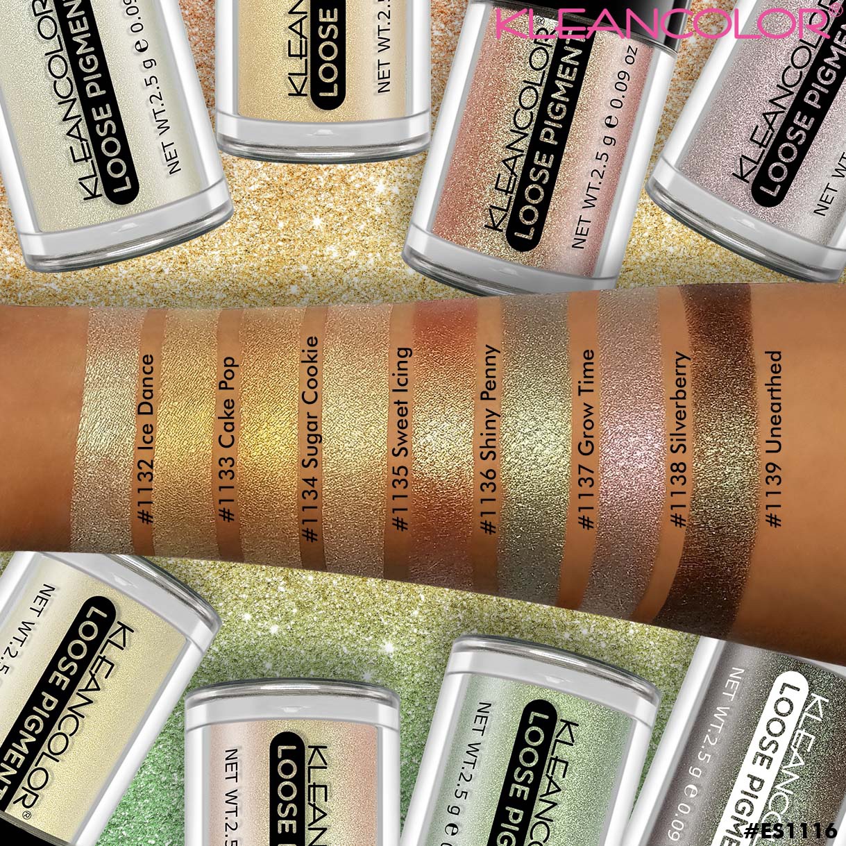 Pigmentos de colores - Kleancolor - FemStore